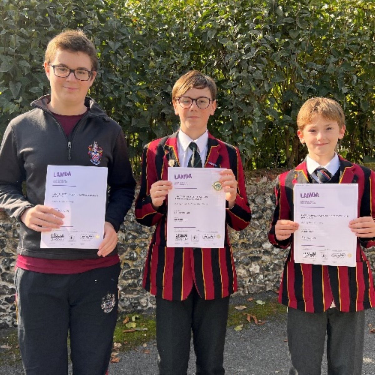 LAMDA Exam Success | News | Shiplake College