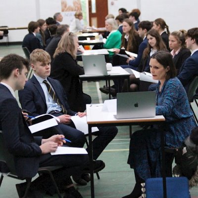 Year 12 Pupils Look to the Future | News | Shiplake College