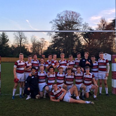 Rugby Players Celebrate Awards | News | Shiplake College