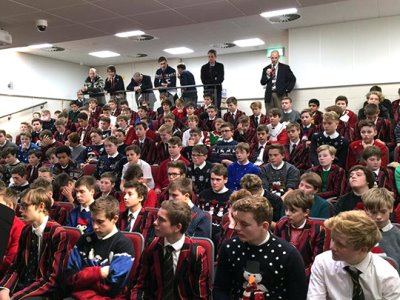 Rugby Players Celebrate Season | News | Shiplake College